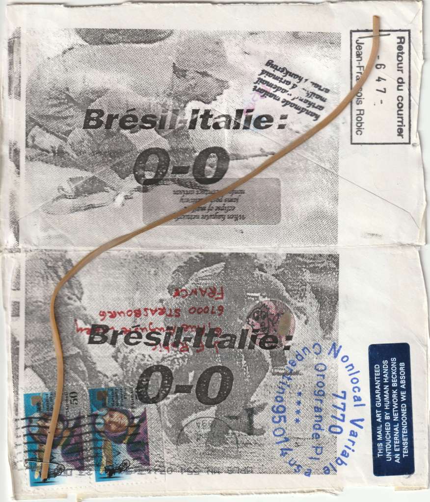 Mail Art in the mailbox – Nonlocal Variable Mail Art